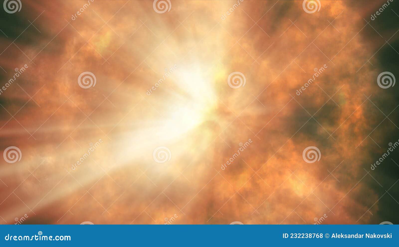 Fire Flame Explosion in Space Stock Illustration - Illustration of ...