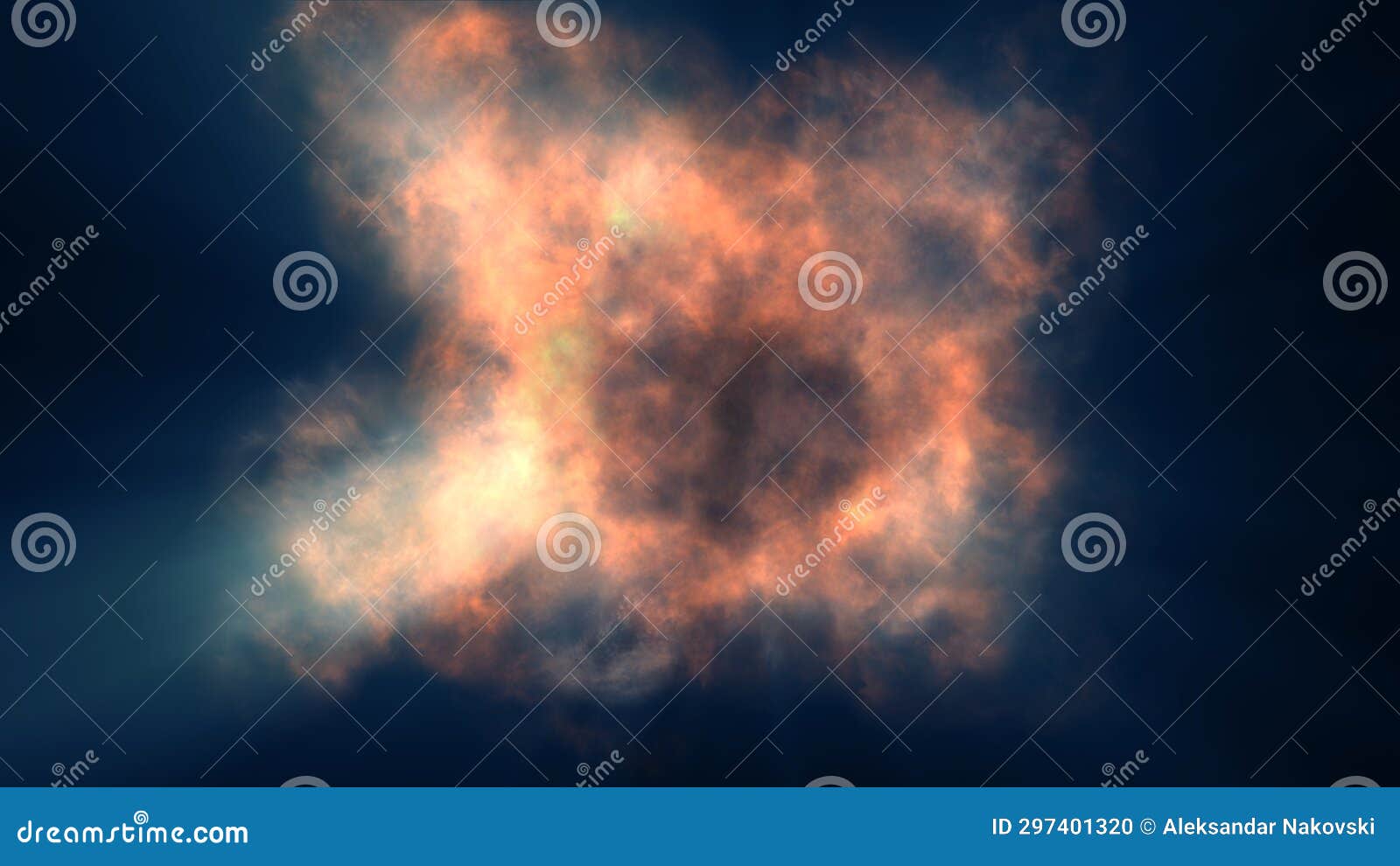 Fire Flame Explosion in Space Stock Photo - Image of fiery, bonfire ...