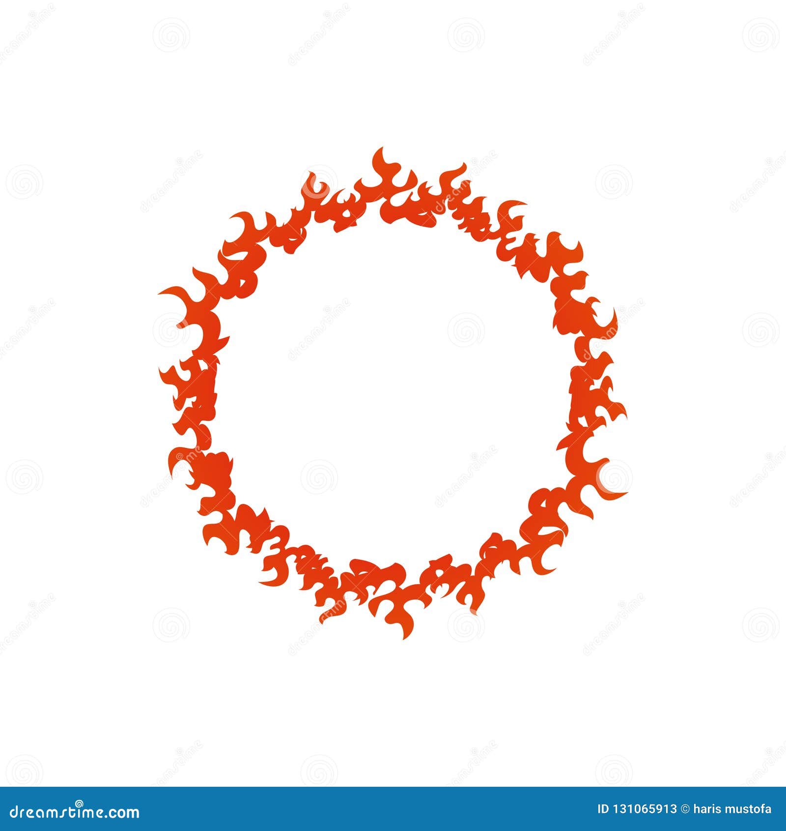 Fire and Flame Graphic Design Template Vector Stock Vector ...