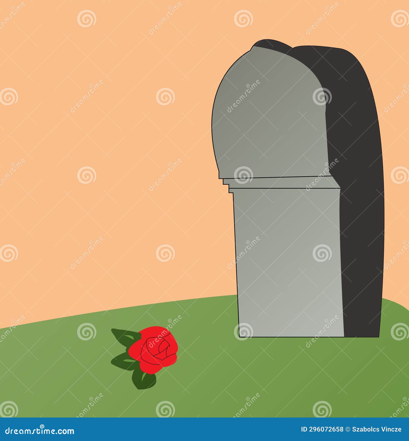 Fire, Flame graveyard stock vector. Illustration of advertising - 296072658