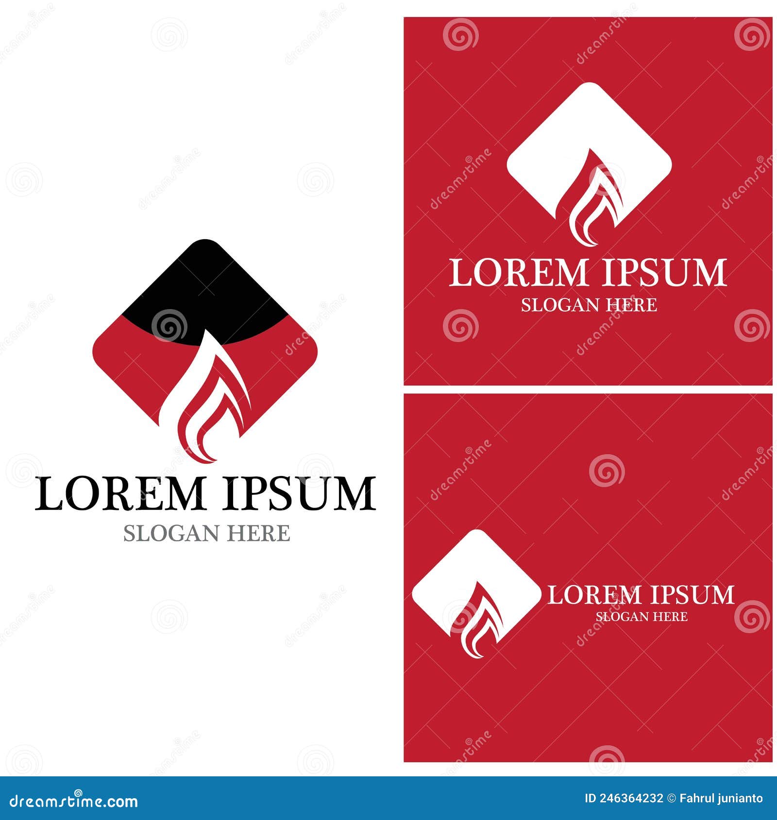 Fire Flame Icon and Symbol Vector Illustration Stock Vector ...