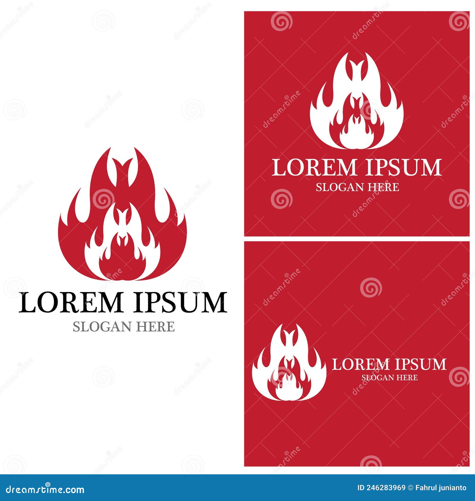 Fire Flame Icon and Symbol Vector Illustration Stock Vector ...