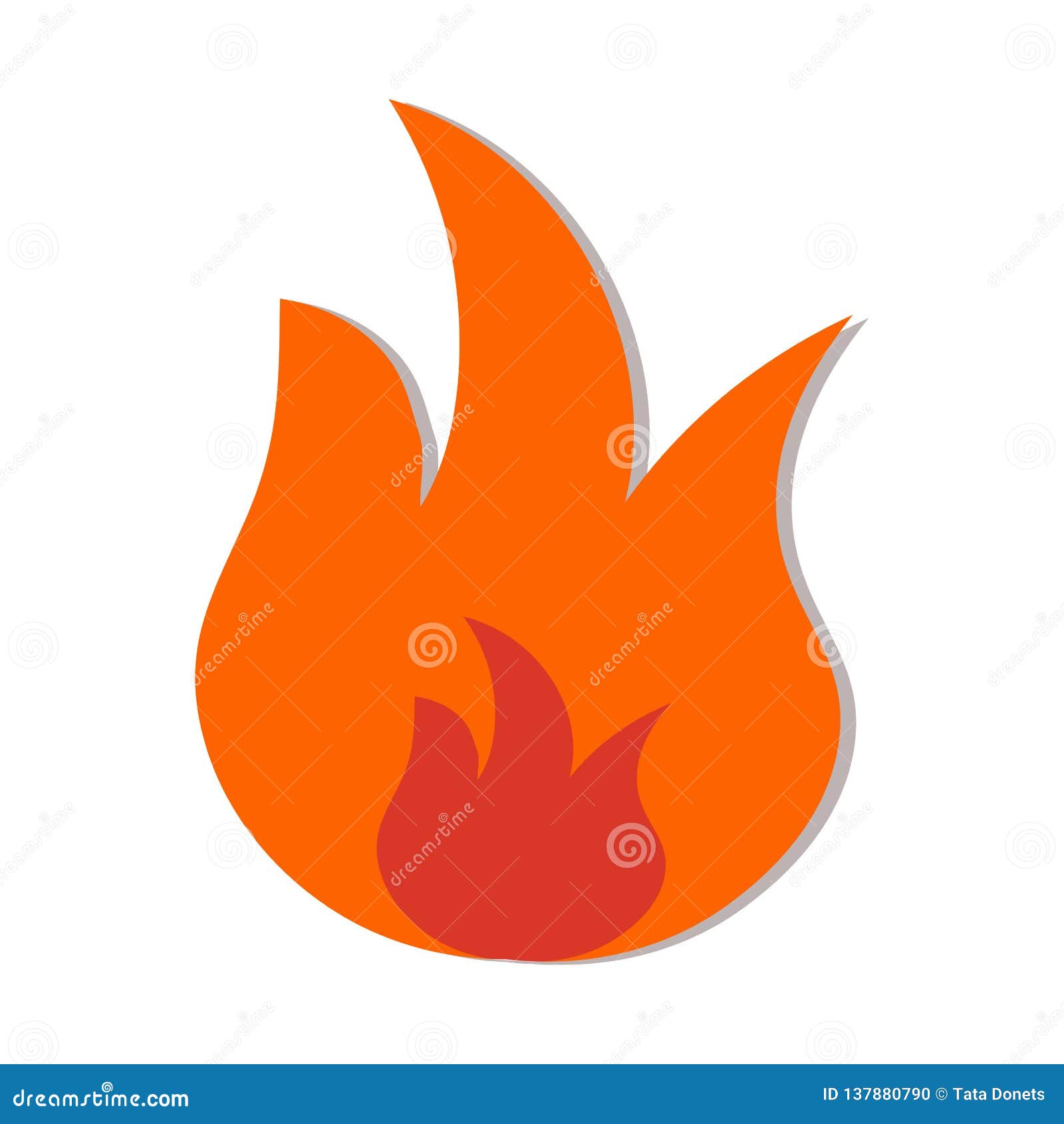 Map Symbol Campfire Icon Of 3 Types Color, Black And White, Outline ...