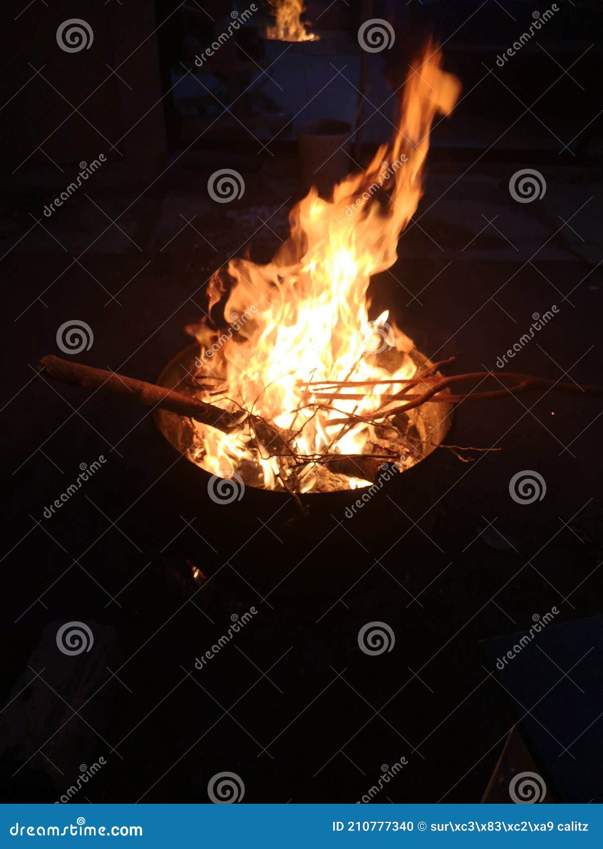 Fire Flame Inferno Love Nature Stock Photo - Image of candle, darkness ...