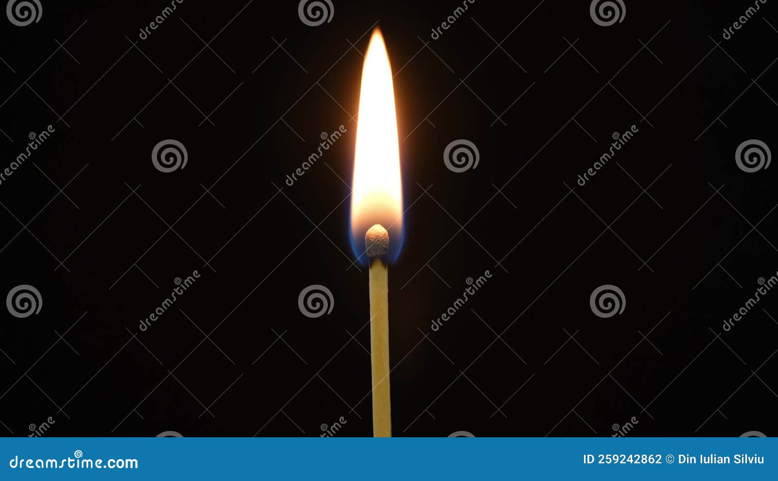 Fire Flame Infinite Loop Burning Match 4k Stock Footage - Video of ...