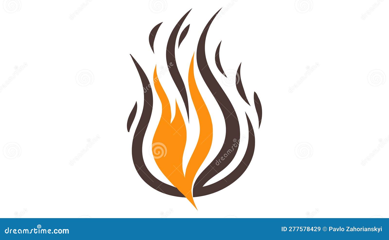 Fire Flame Logo Design Vector Template Droplet Shape. Red Drop Logotype ...