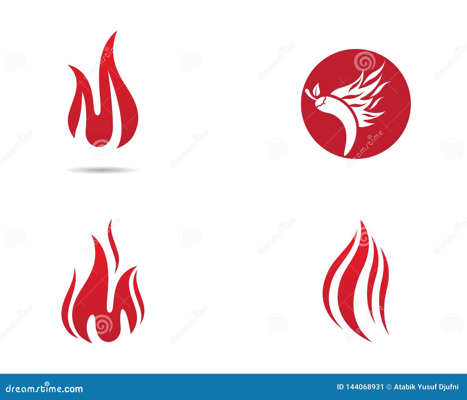 Fire symbol illustration stock vector. Illustration of igniting - 144068931