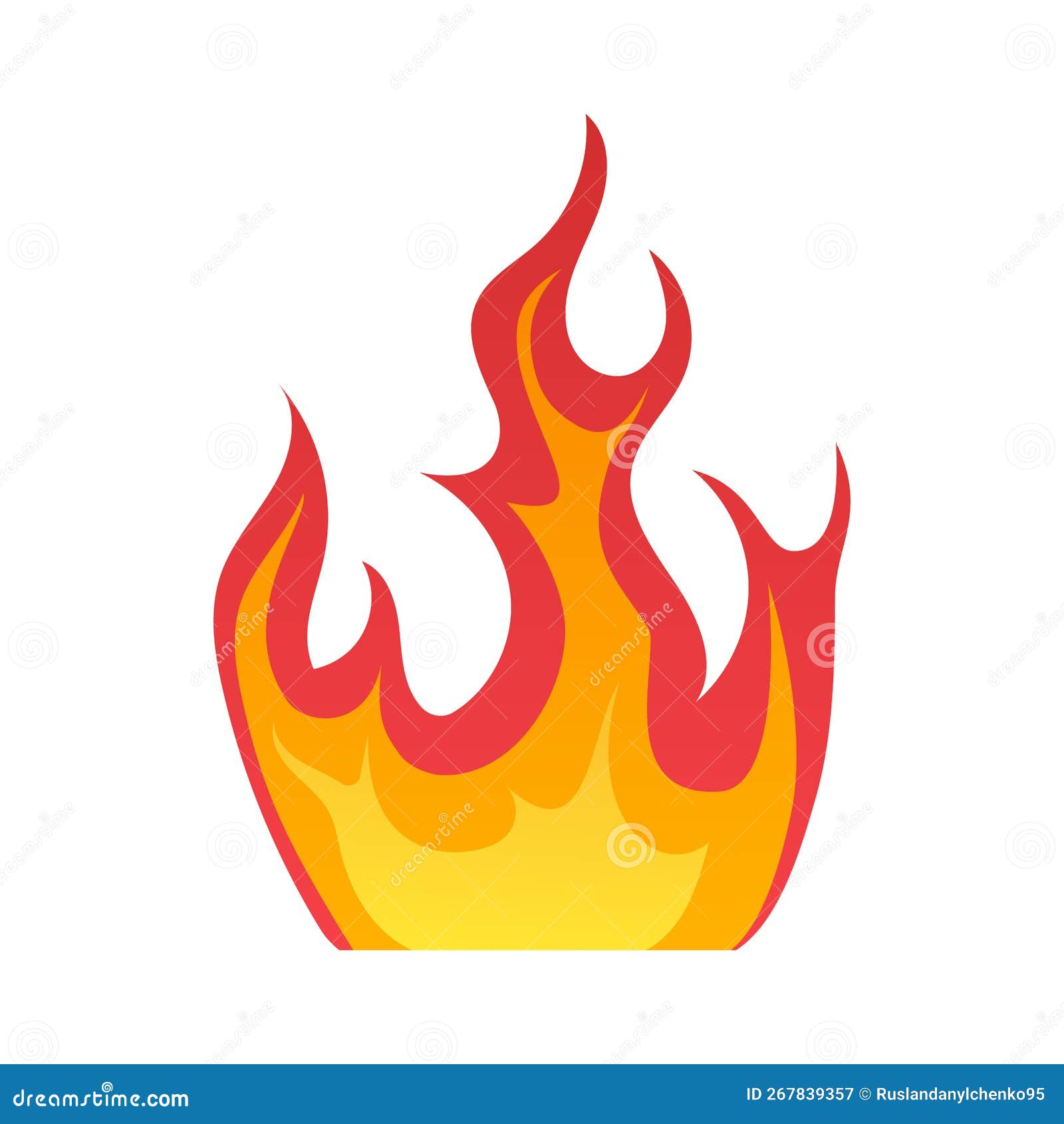 Fire Flame Logo Vector Illustration Design Template. Vector Fire Flames ...