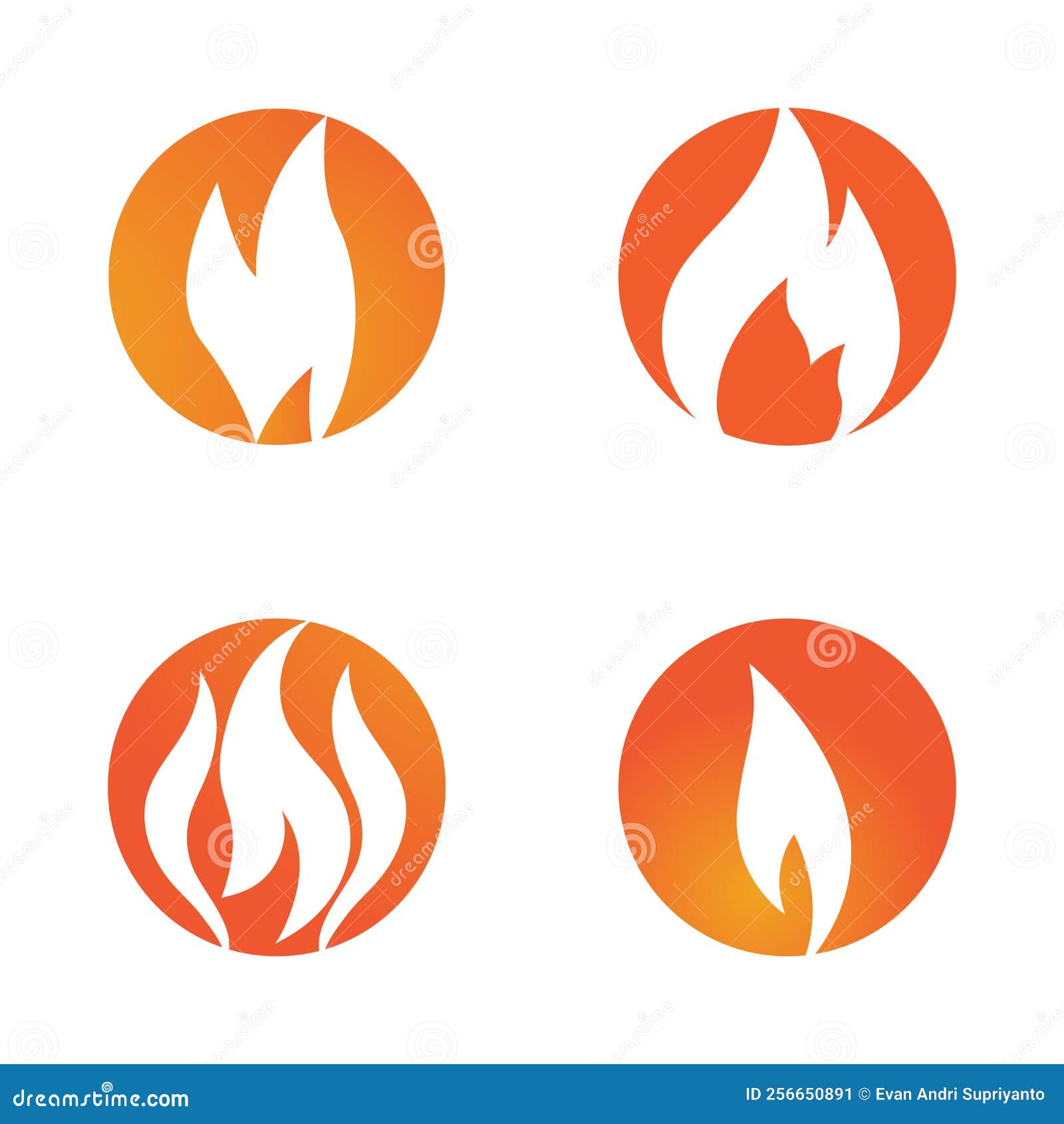 Fire Flame Logo Vector, Oil, Gas and Energy Logo Concept Stock Vector ...