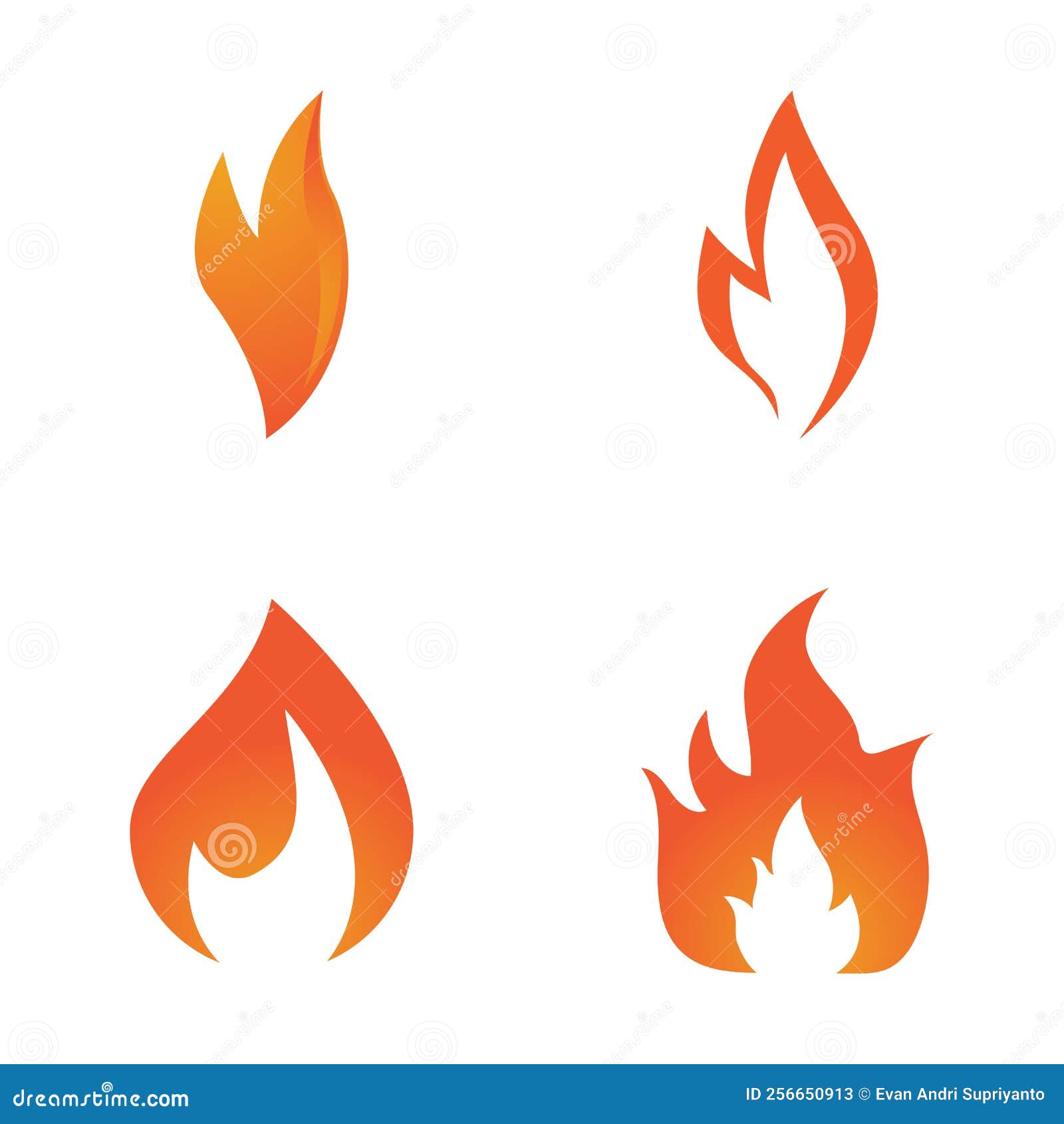 Fire Flame Logo Vector, Oil, Gas and Energy Logo Concept Stock Vector ...