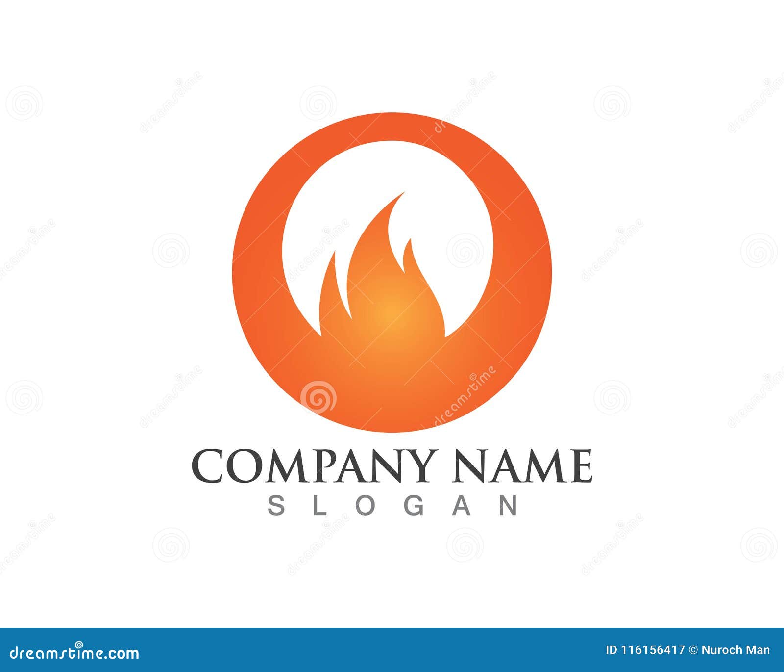 Fire Flame Logos Symbols Icons Stock Vector - Illustration of power ...