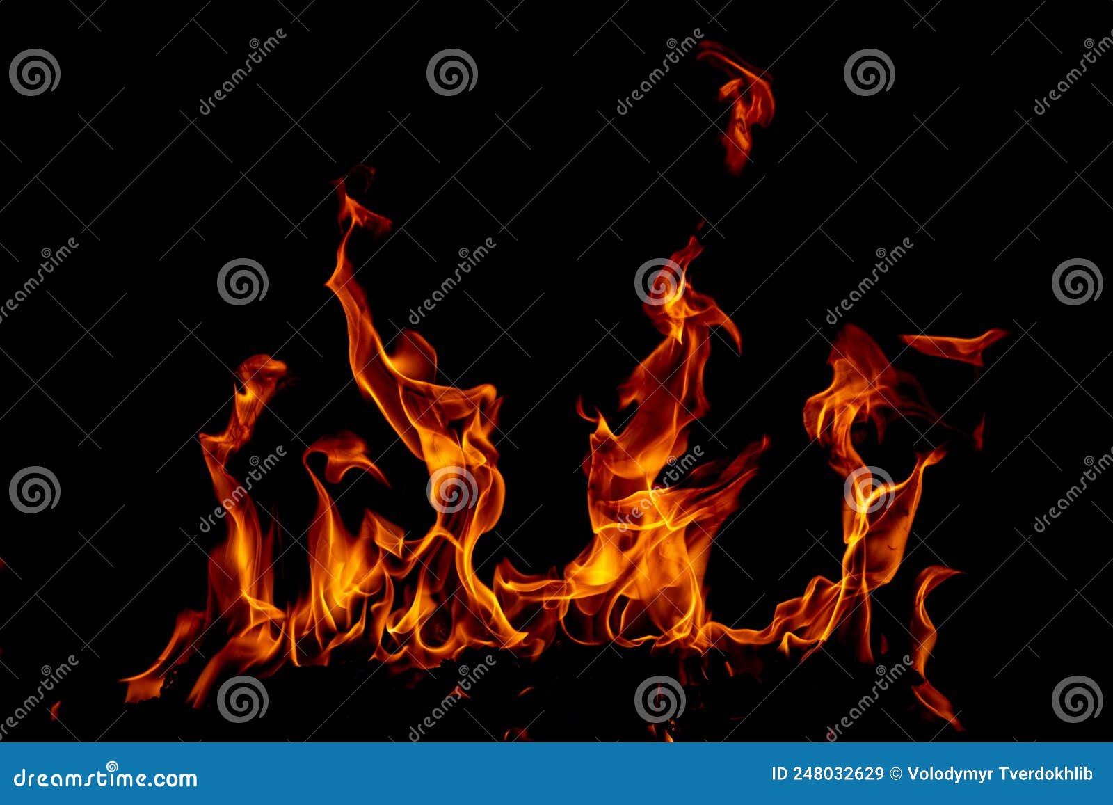 Fire Flame Motion Pattern Abstract Texture. Burning Fire, Flame Overlay ...