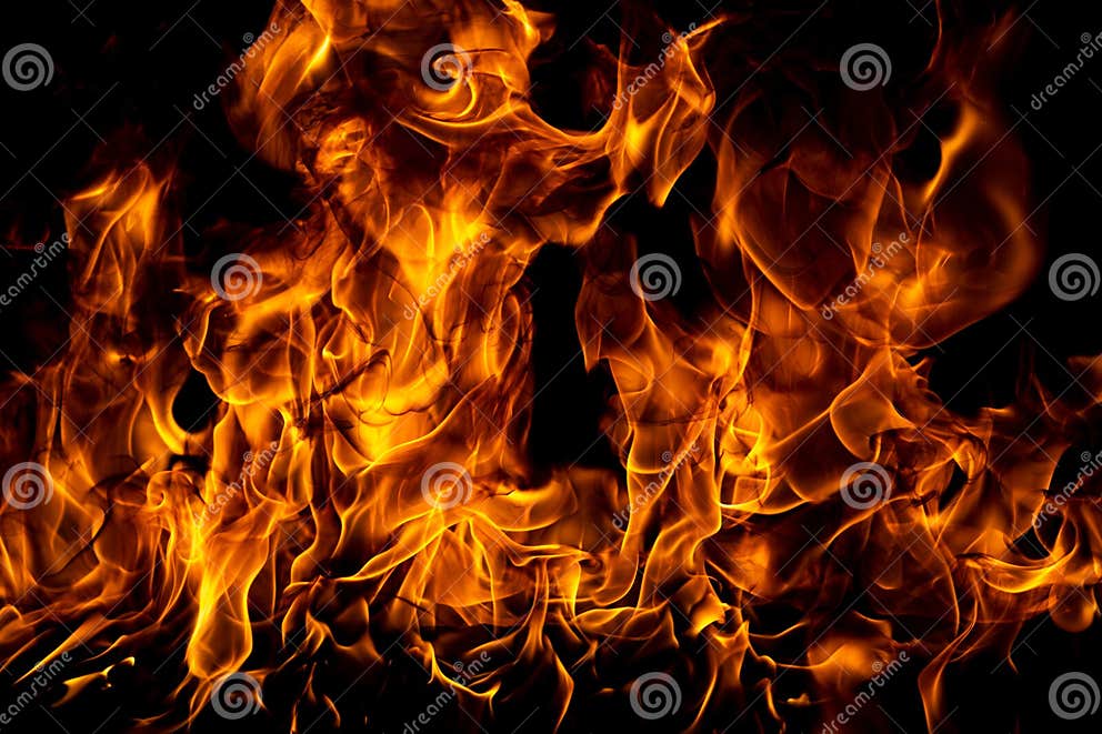 Fire Flame Motion Pattern Abstract Texture. Burning Fire, Flame Overlay ...