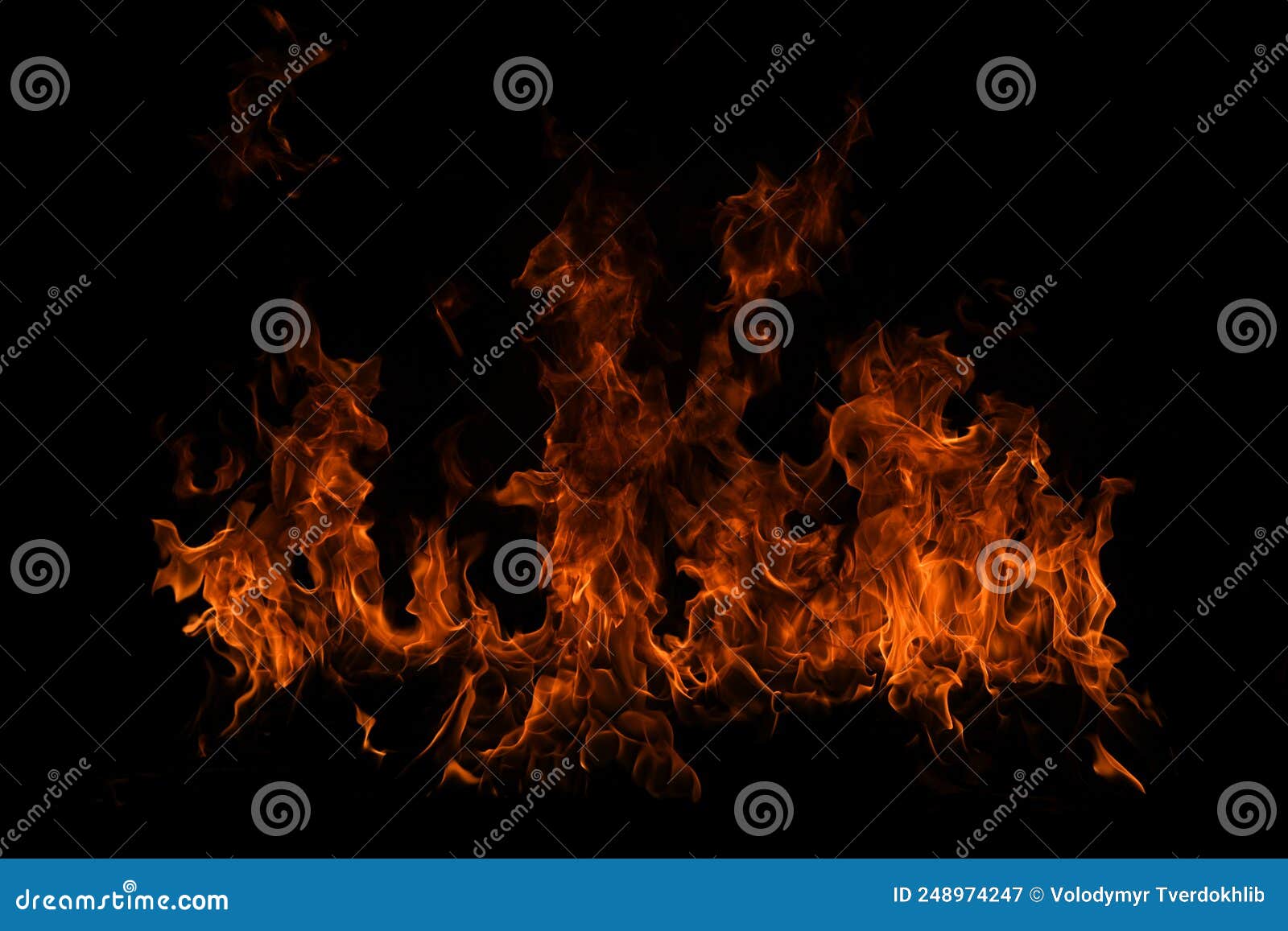 Fire Flame Motion Pattern Abstract Texture. Burning Fire, Flame Overlay ...