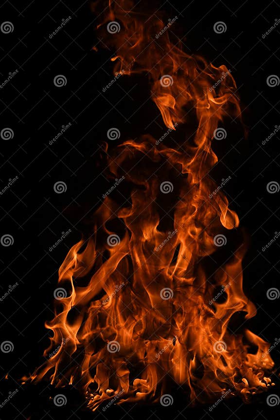 Fire Flame Motion Pattern Abstract Texture. Burning Fire, Flame Overlay ...