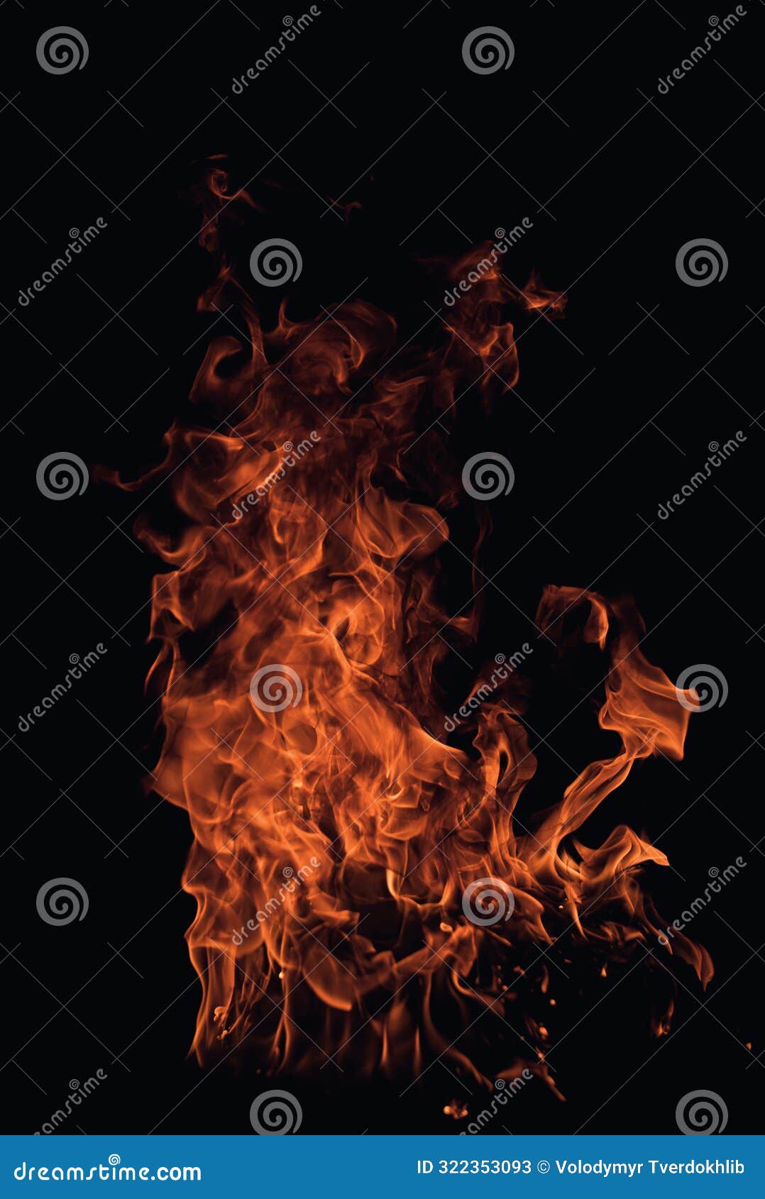 Fire Flame Motion Pattern Abstract Texture. Burning Fire, Flame Overlay ...
