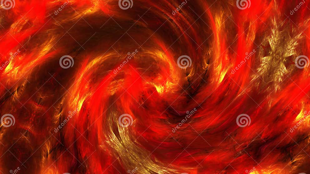 Fire Flame Ray Abstract Illustration Stock Illustration - Illustration ...