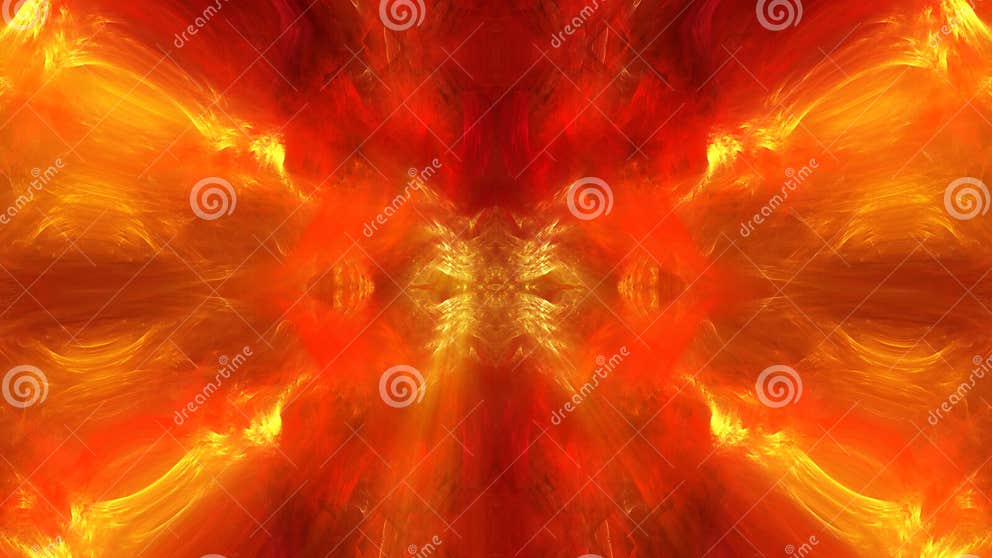 Fire Flame Ray Abstract Illustration Stock Illustration - Illustration ...