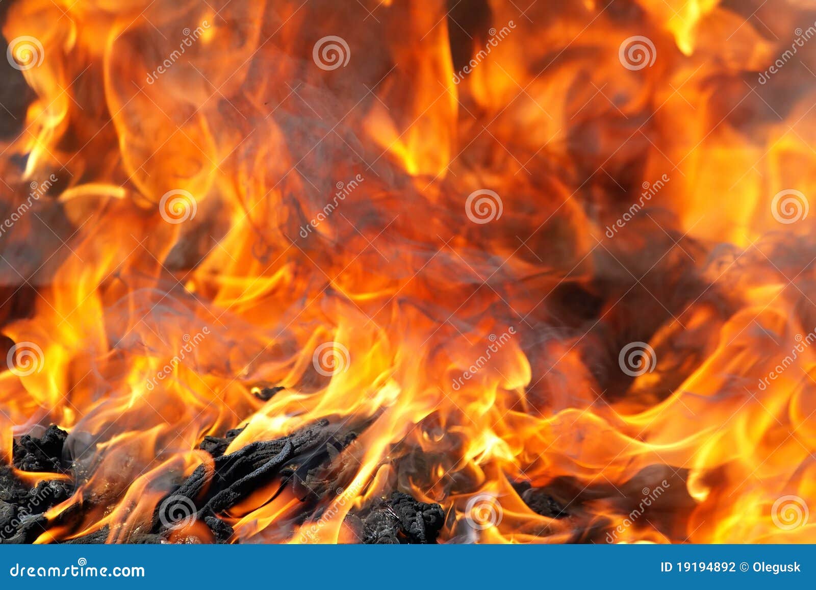 Fire Flame Smoke Burning Stock Photo - Image of disaster, luminescence ...