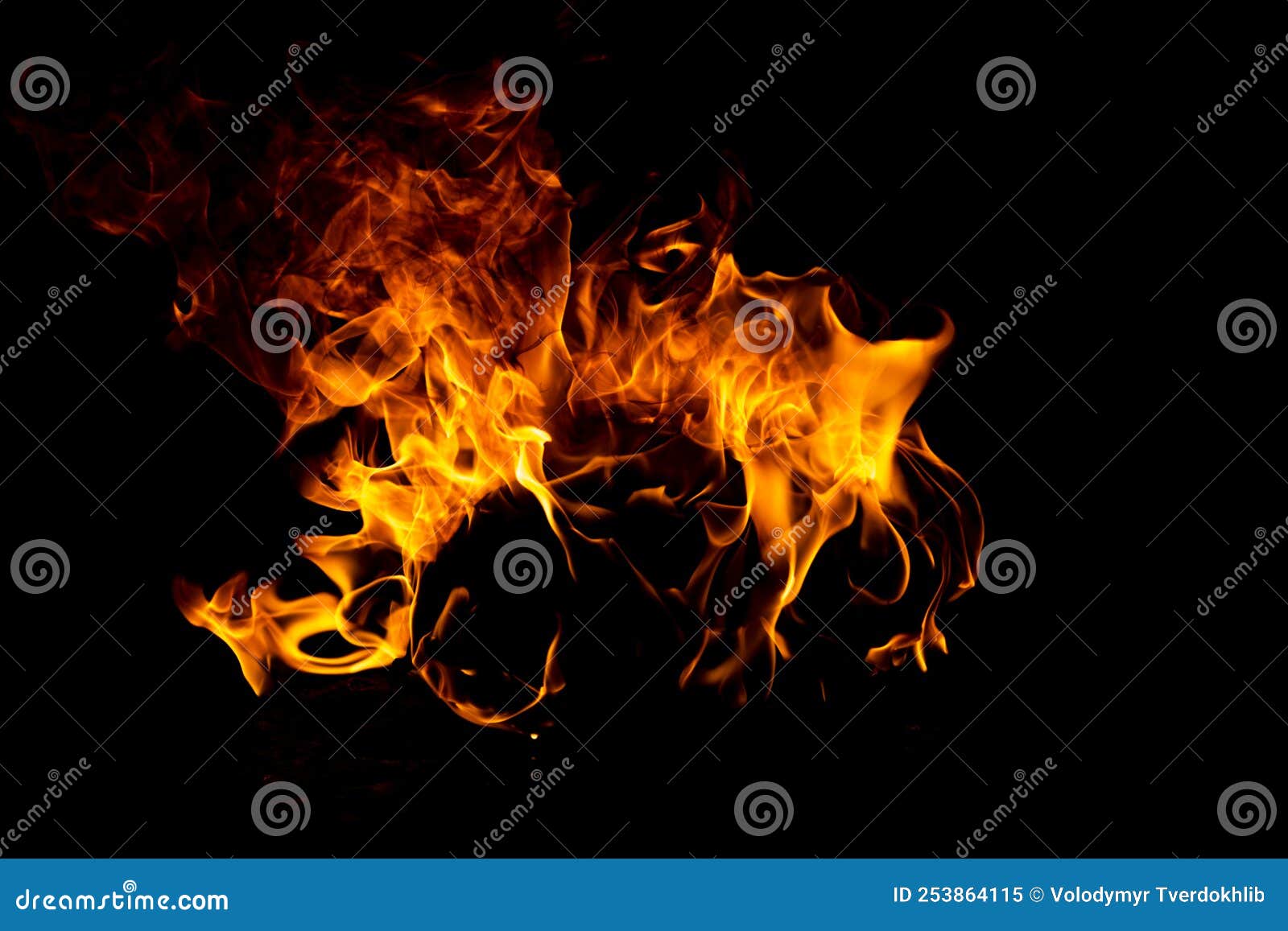 Fire Flame Texture for Banner Background. Burn Abstract Lights. Stock ...