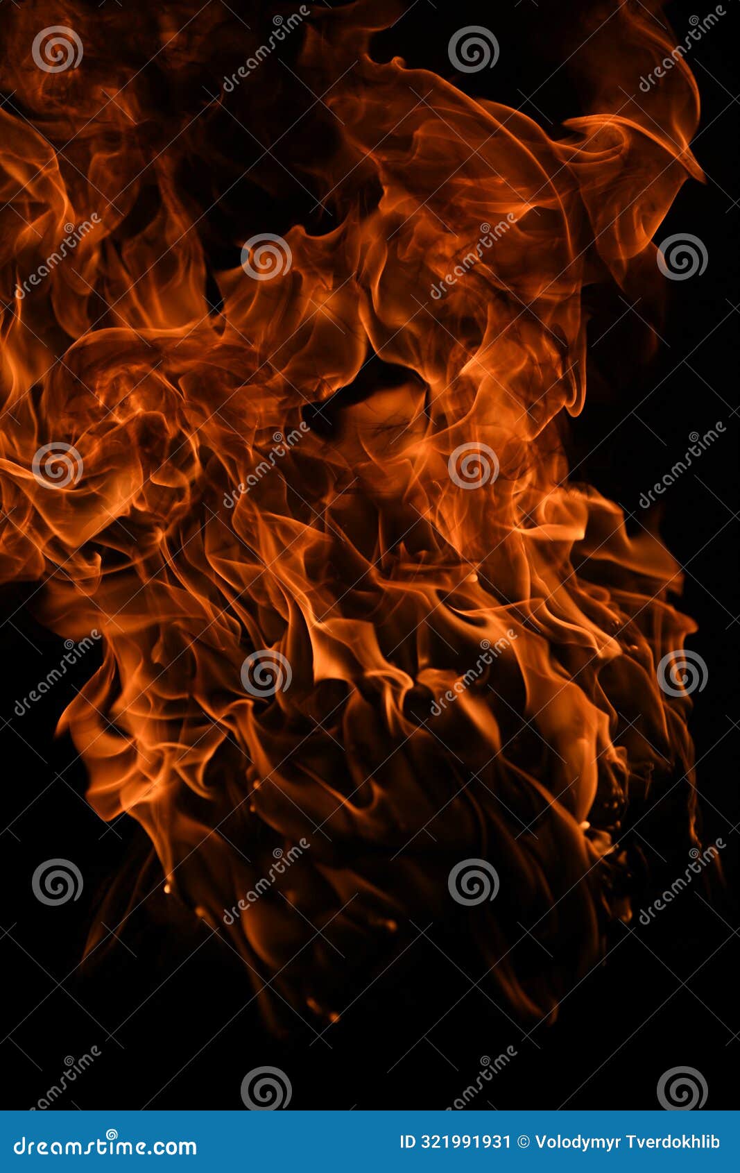 Fire Flame Texture for Banner Background. Burn Abstract Lights. Stock ...