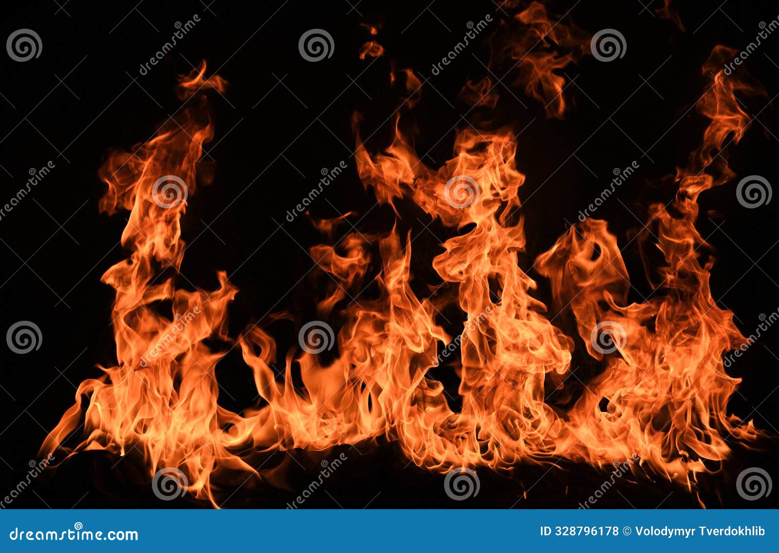 Fire Flame Texture for Banner Background. Burn Abstract Lights. Burning ...