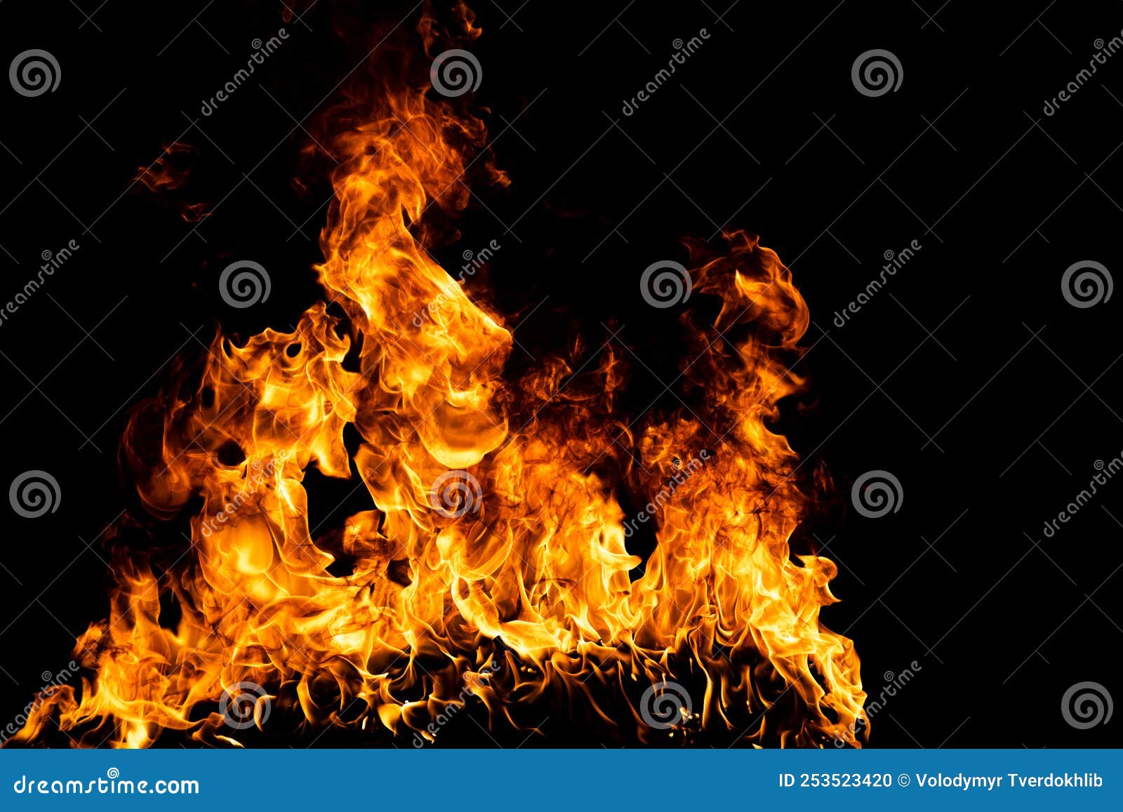 Fire Flame Texture for Banner Background. Burn Abstract Lights. Stock ...