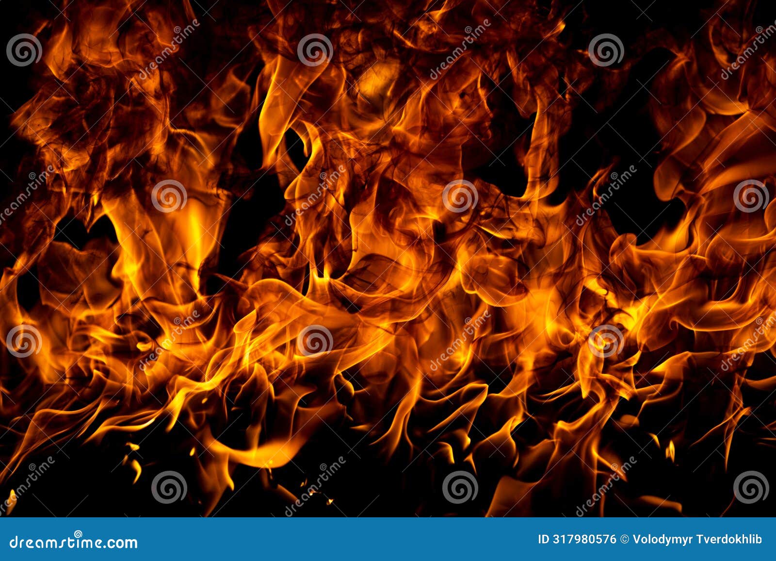 Fire Flame Texture for Banner Background. Burn Abstract Lights. Stock ...