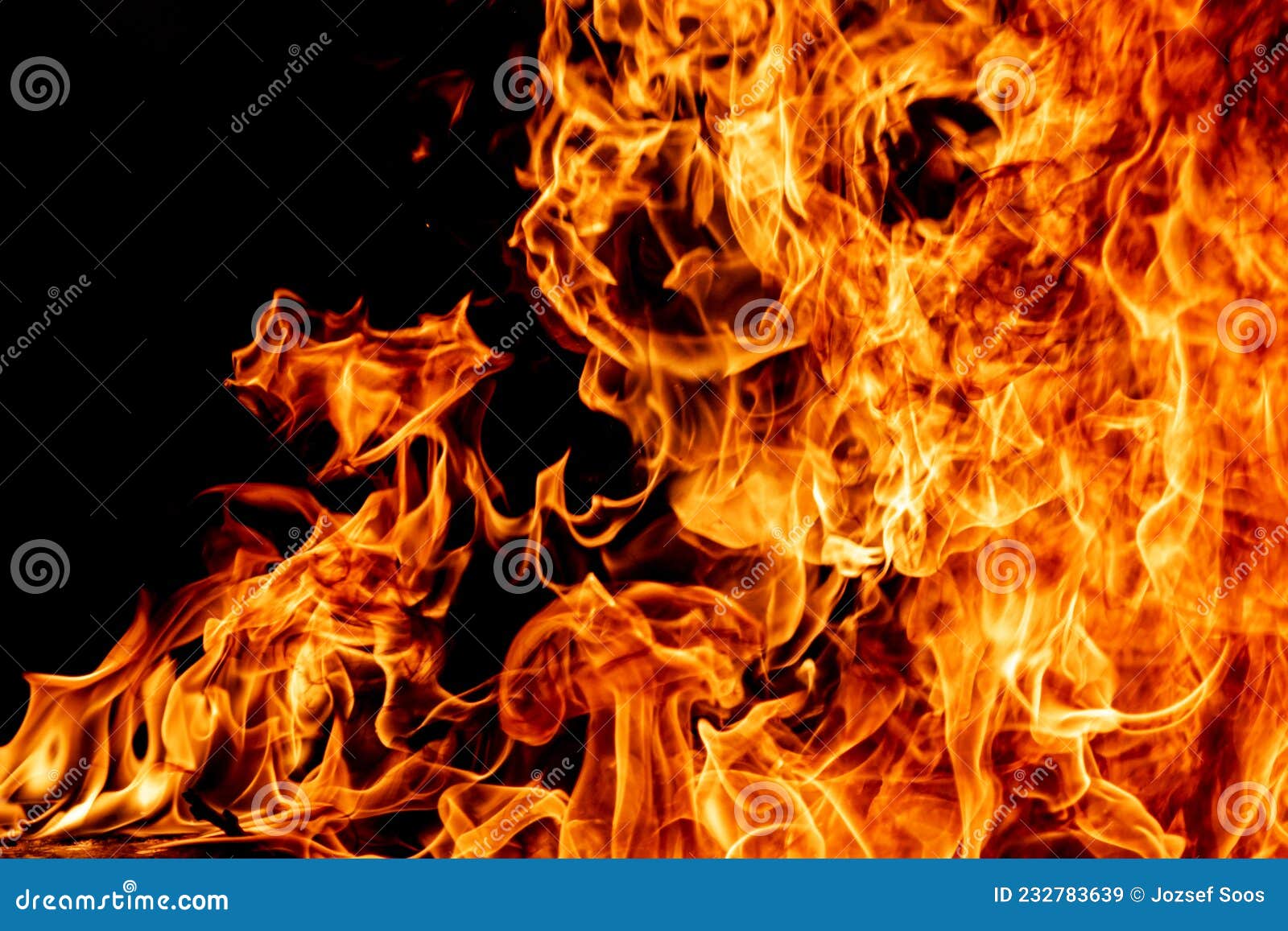 Fire Flame Texture. Burning Material Backdrop. Burn Effect Pattern ...