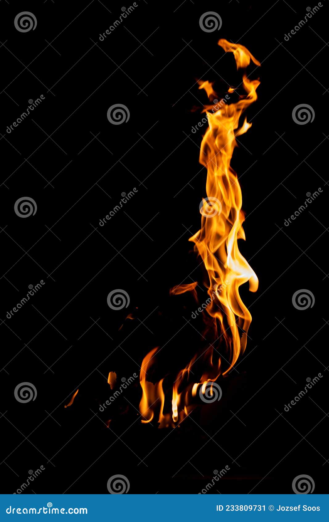 Flame Texture Torch