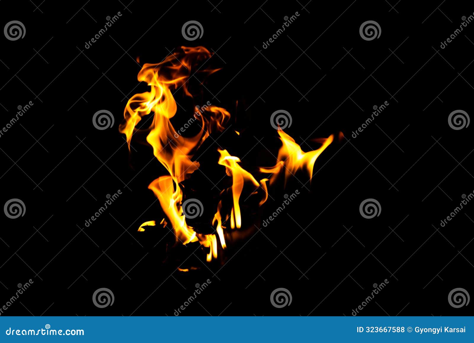 Fire Flame Texture. Burning Material Backdrop. Burn Effect Pattern ...