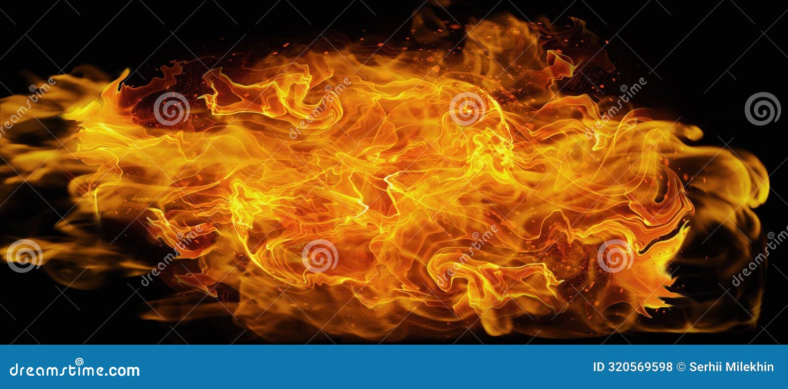 Fire Flame on Transparent Background. Fire Texture Overlays Stock Photo ...