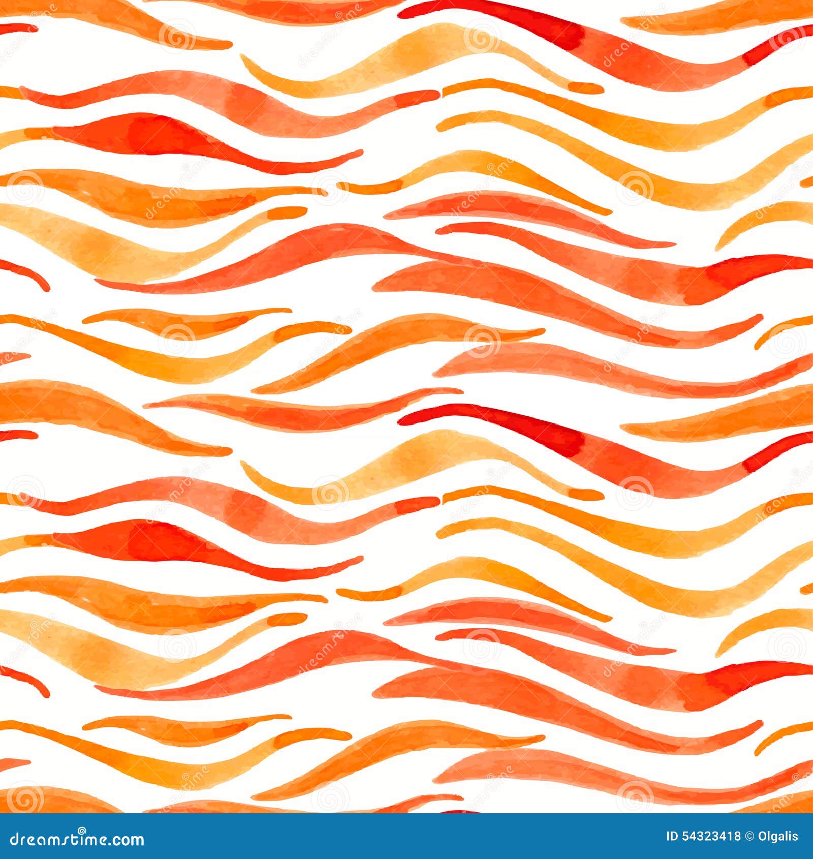Fire Flame Watercolor Seamless Pattern-model for Design O Stock ...