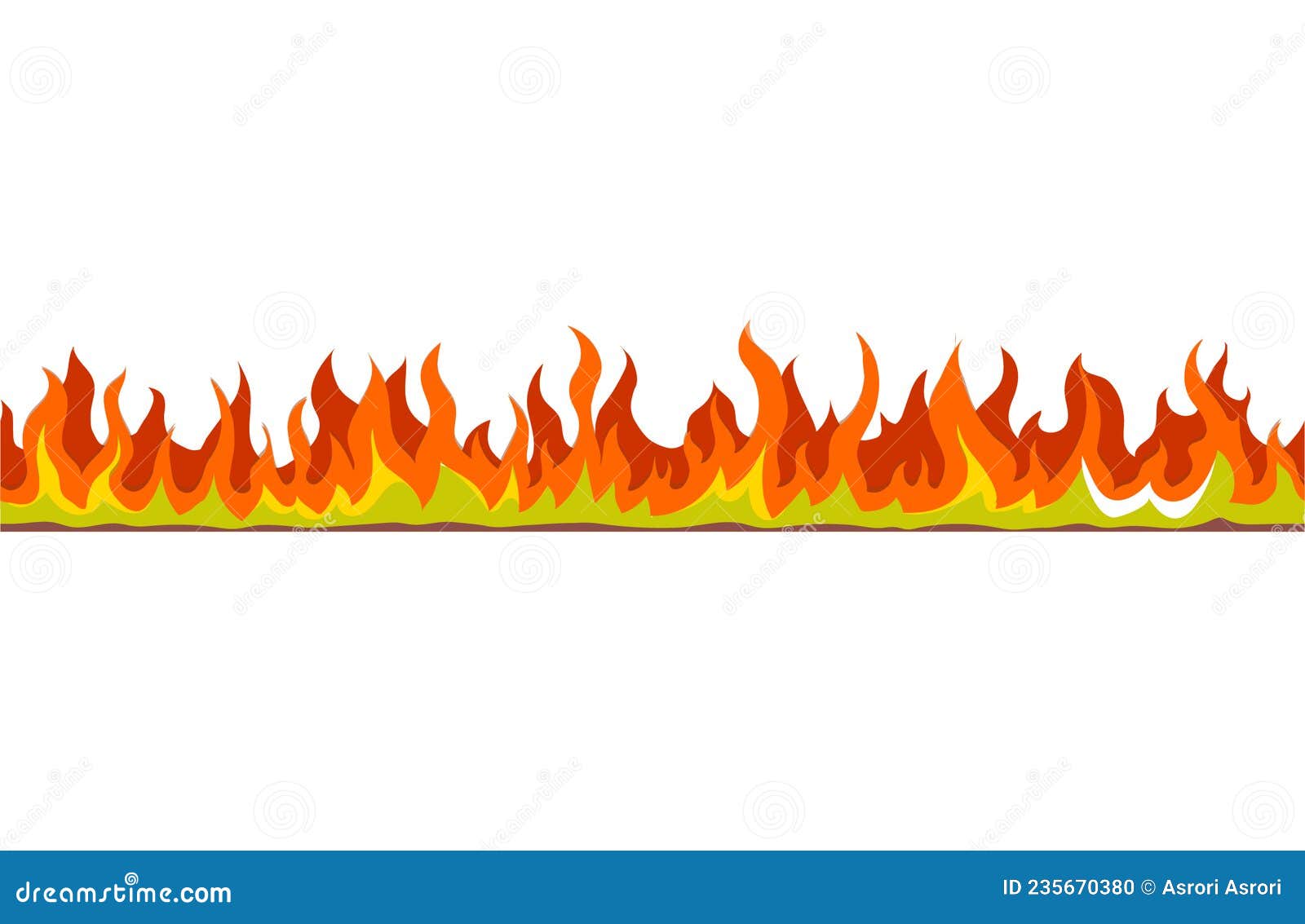 Fire Flame Web Header / Banner. Stock Vector - Illustration of flame ...