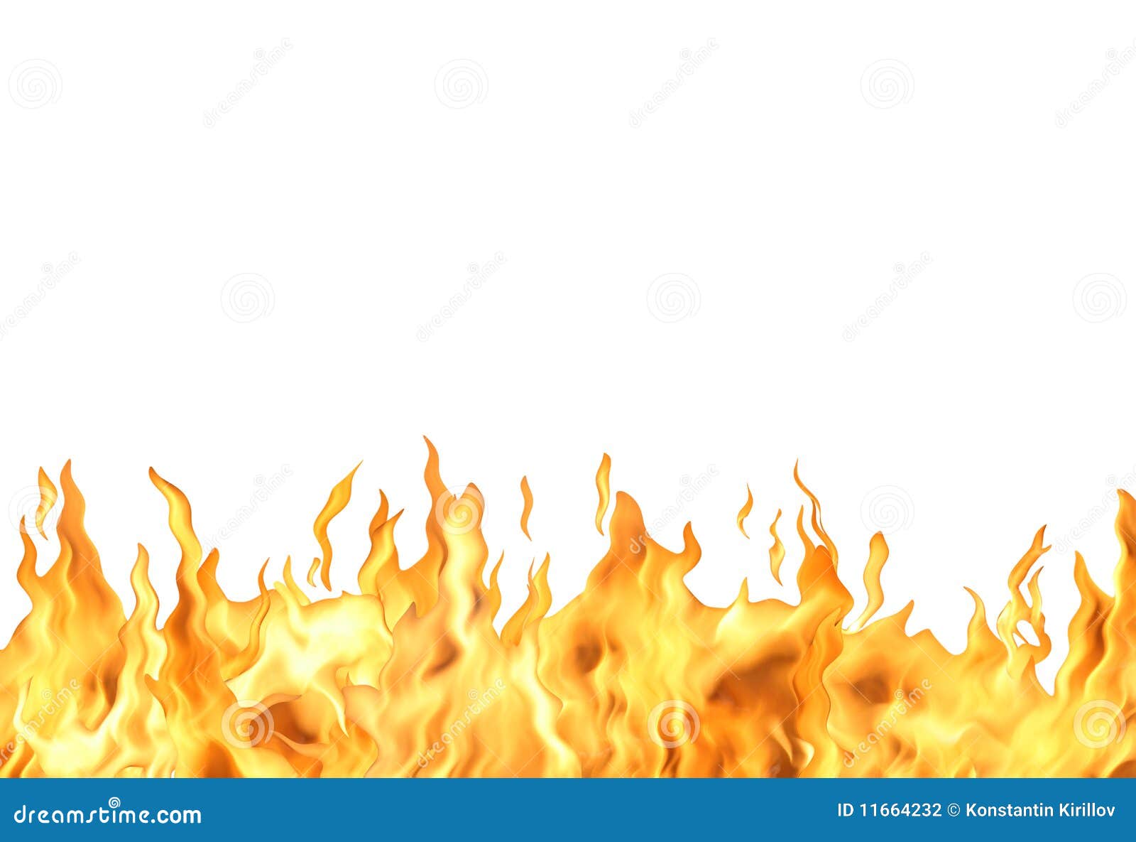 Fire Flame On White stock photo. Image of textured, design - 11664232