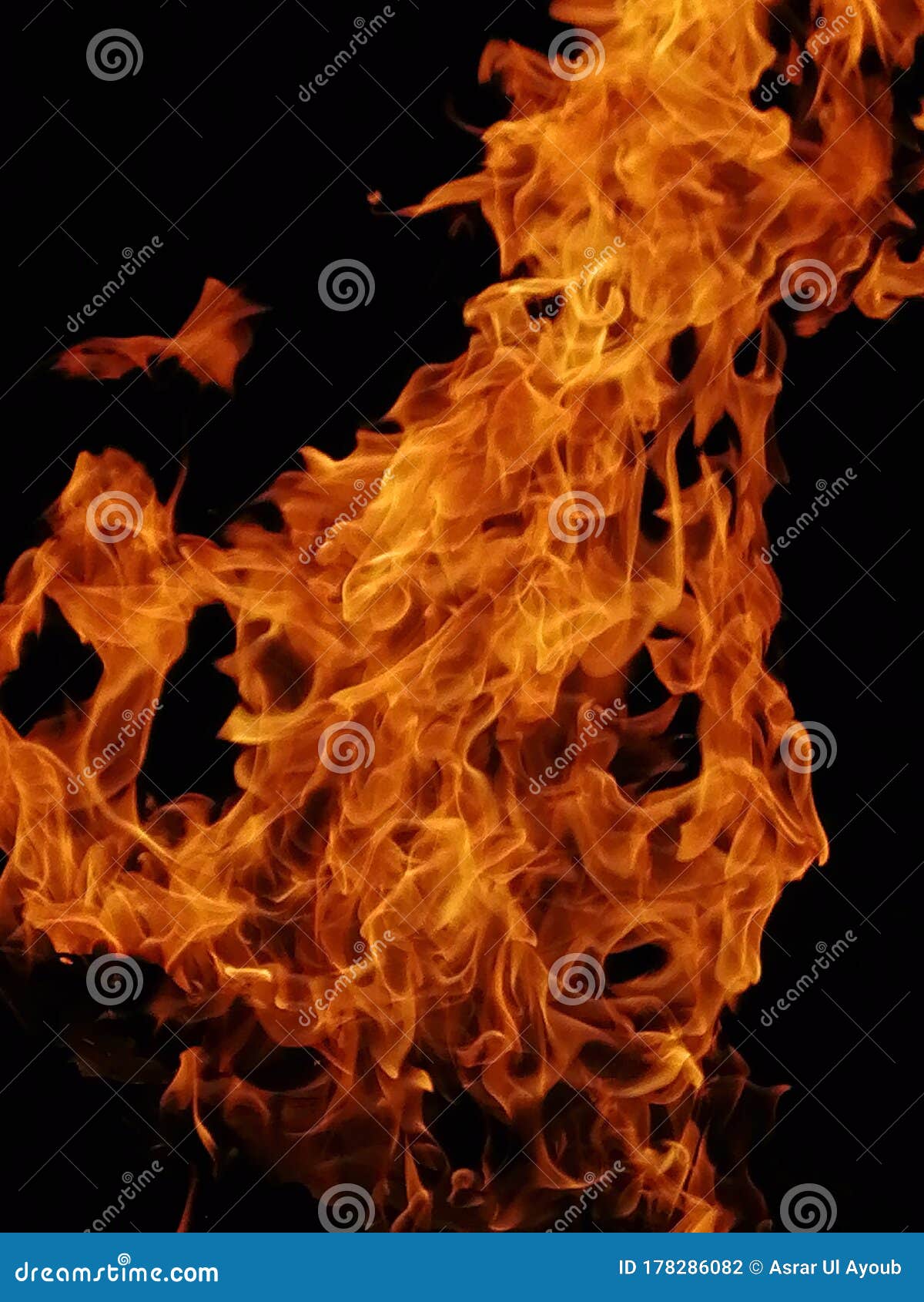 Fire flames stock photo. Image of fire, honor, flames - 178286082