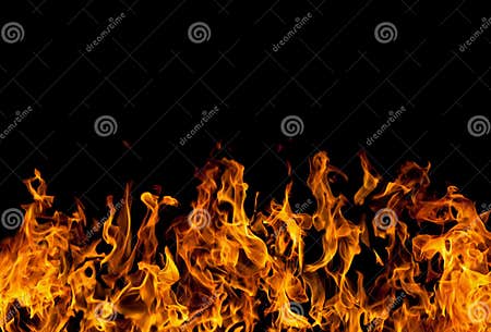Fire flames stock image. Image of bright, housefire, closeup - 18564227