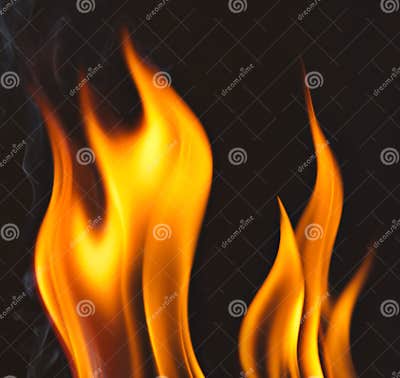 Fire flames stock image. Image of fiery, bonfire, campfire - 18949611
