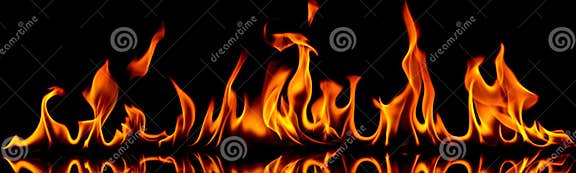 Fire and flames. stock photo. Image of glow, fiery, flames - 38230800