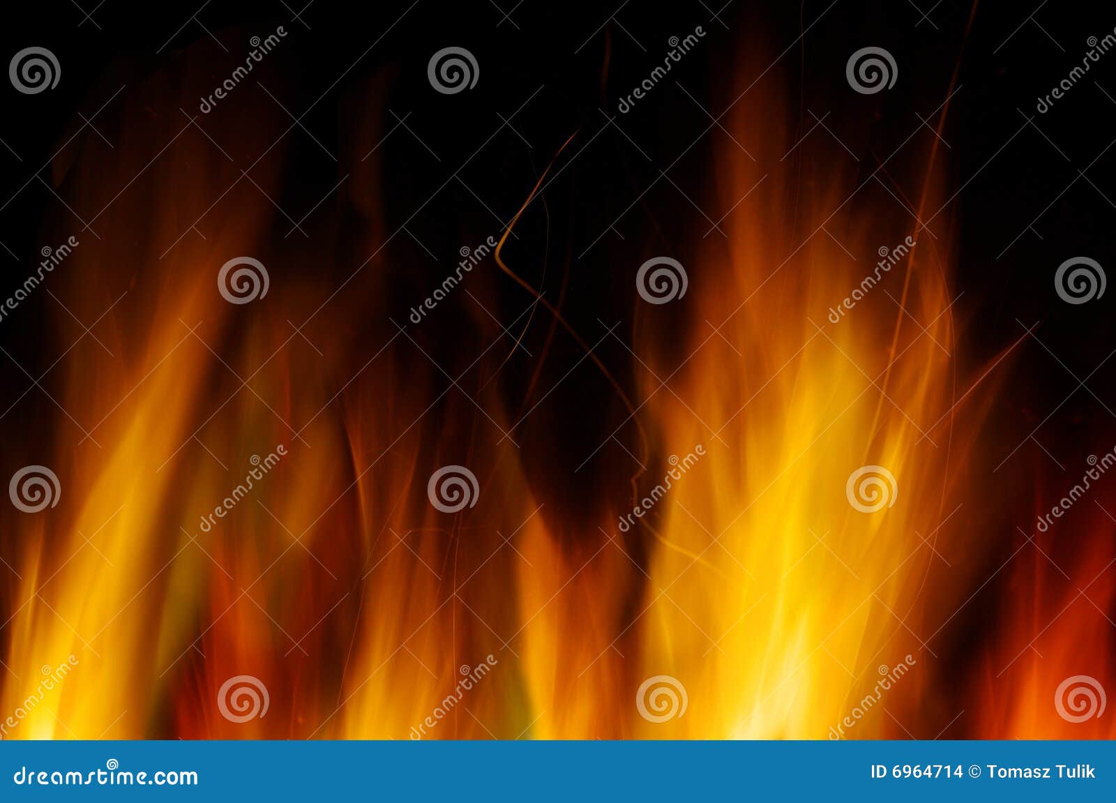 Fire and flames stock photo. Image of flametongue, bonfire - 6964714