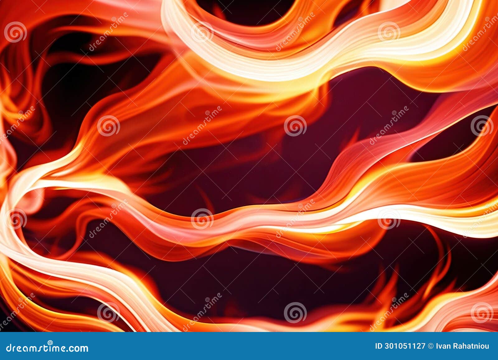 Fire Flames Abstract Background. Stock Illustration - Illustration of ...