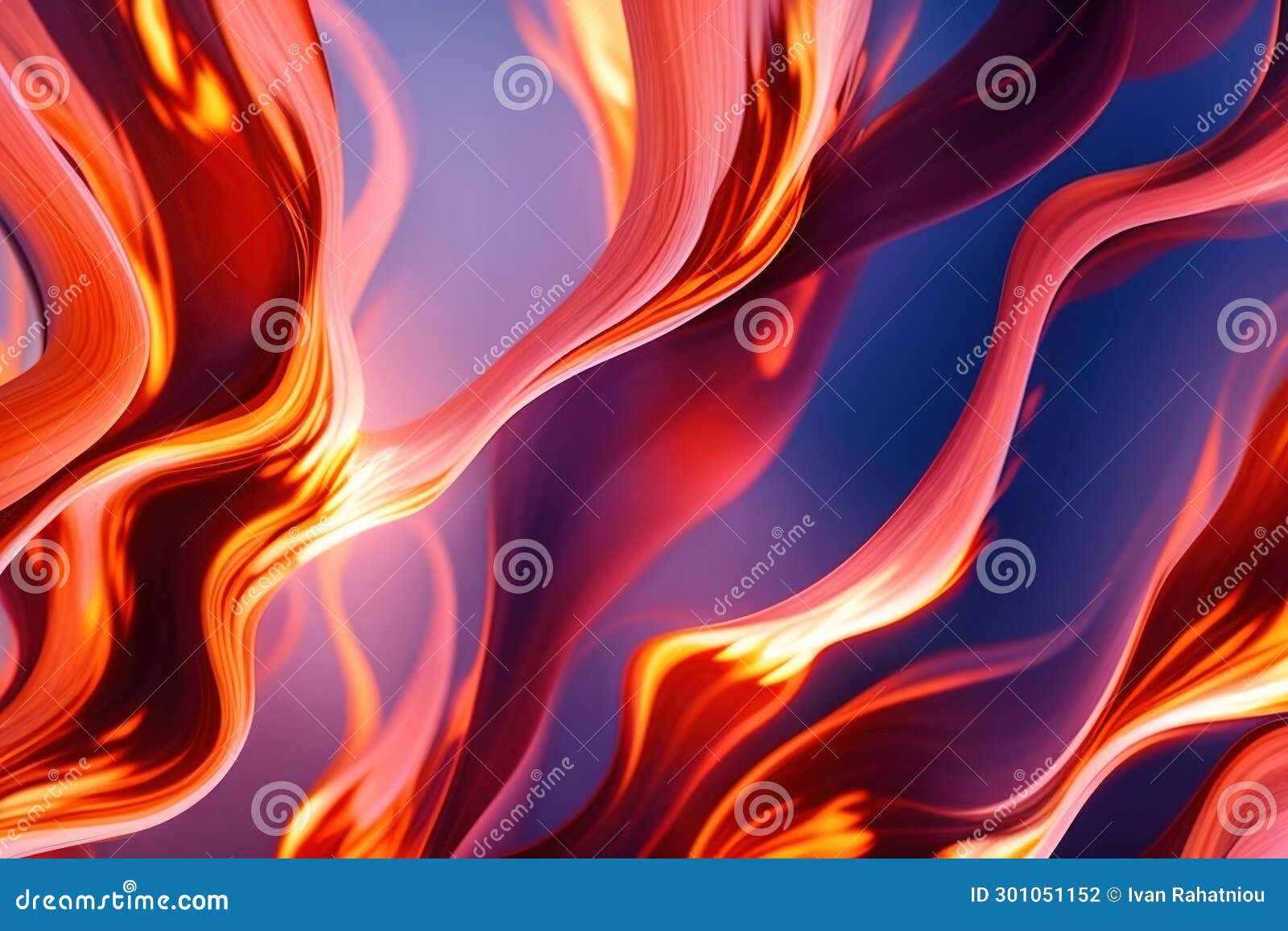 Fire Flames Abstract Background. Stock Illustration - Illustration of ...