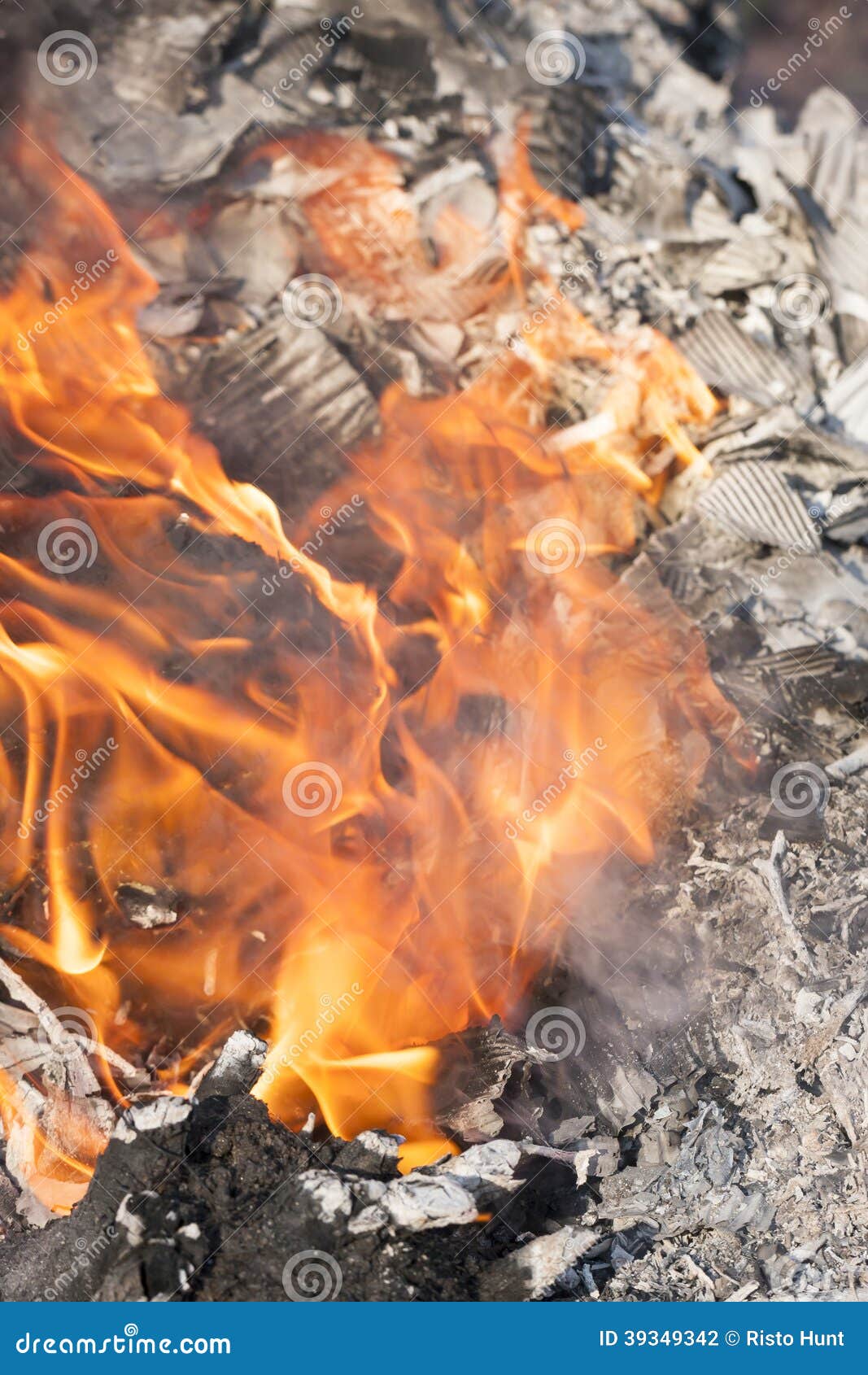 Fire flames and ash stock photo. Image of danger, dangerous - 39349342