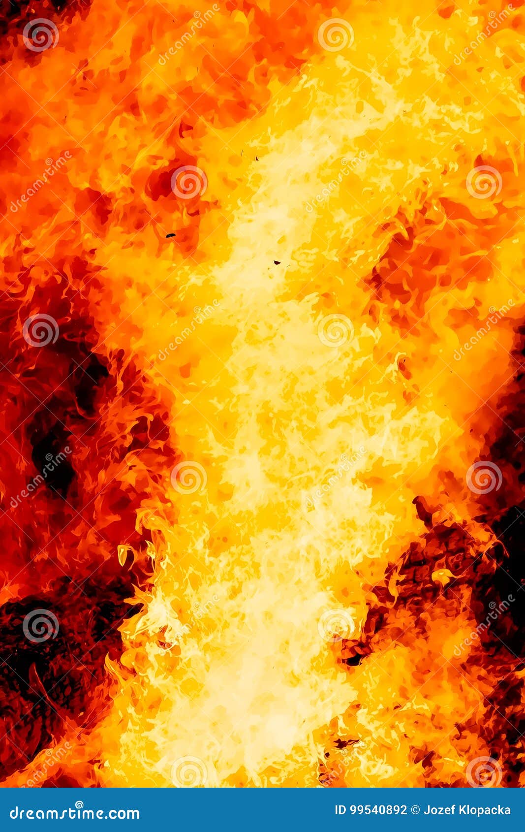 Fire Flames Background. Original Flame and Graphic Effect. Stock Photo ...