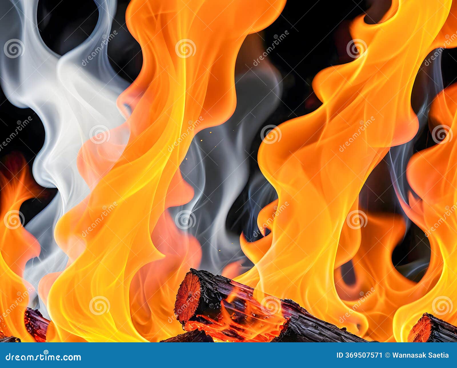 Abstract Blaze Fire Flame Texture For Banner Background.Texture Of Fire ...