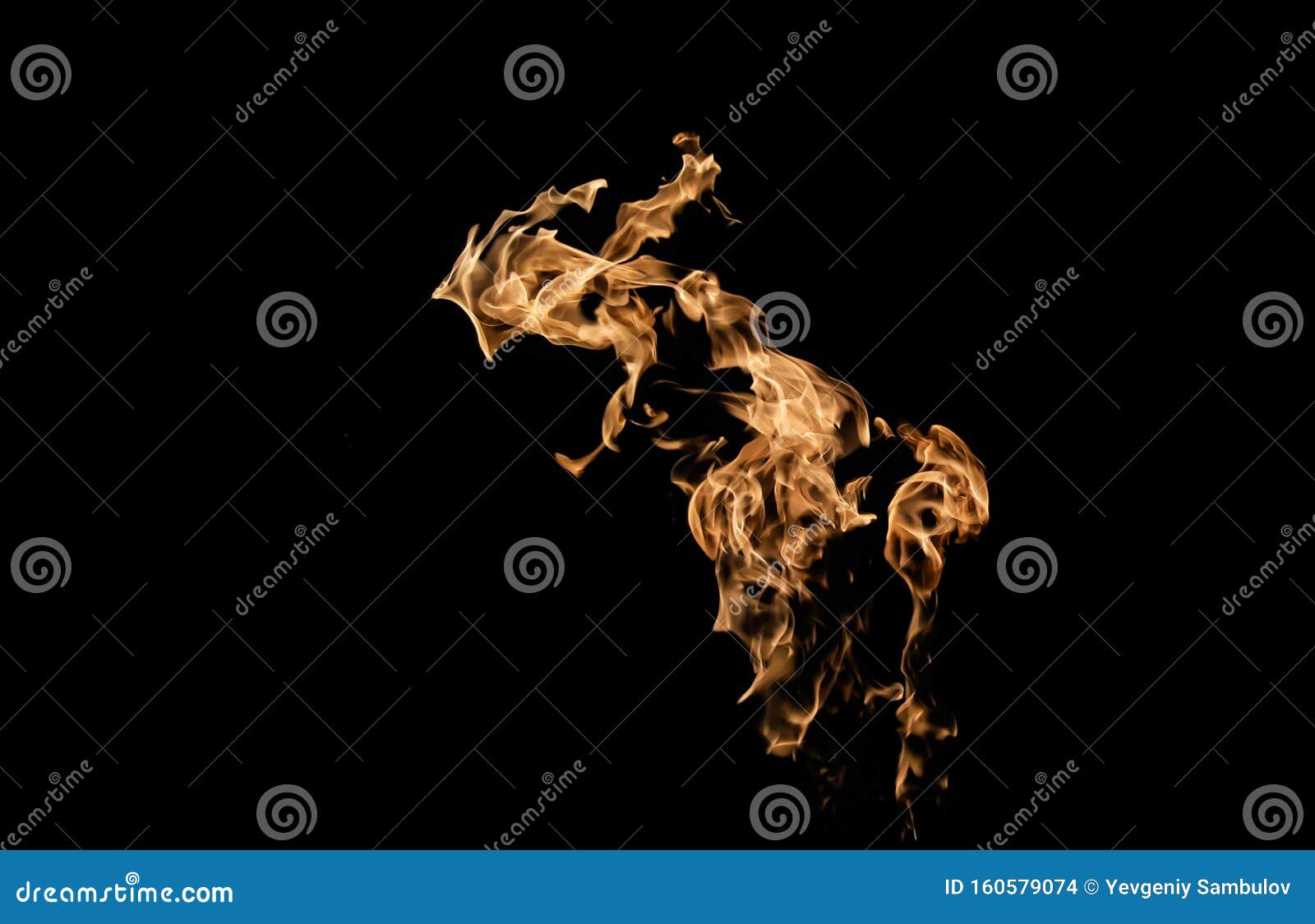 Fire Flames On Black Background. Fire On Black Background . Fire ...