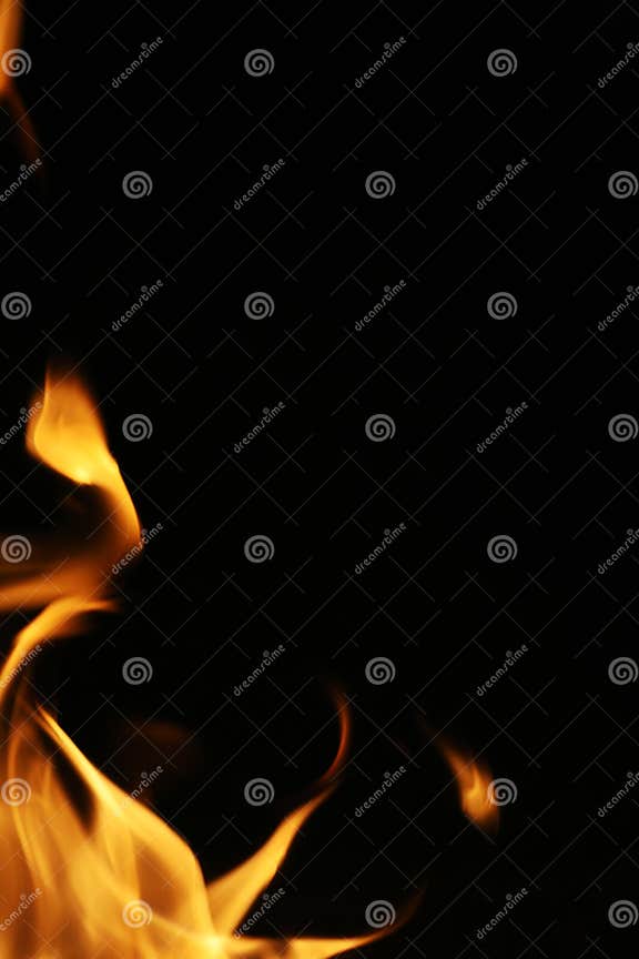 Fire flames border stock image. Image of empty, hellish - 6888869