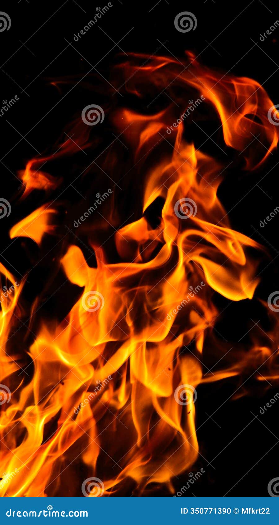Fire Flames Burning with Red Hot Sparks on Transparent Background and ...