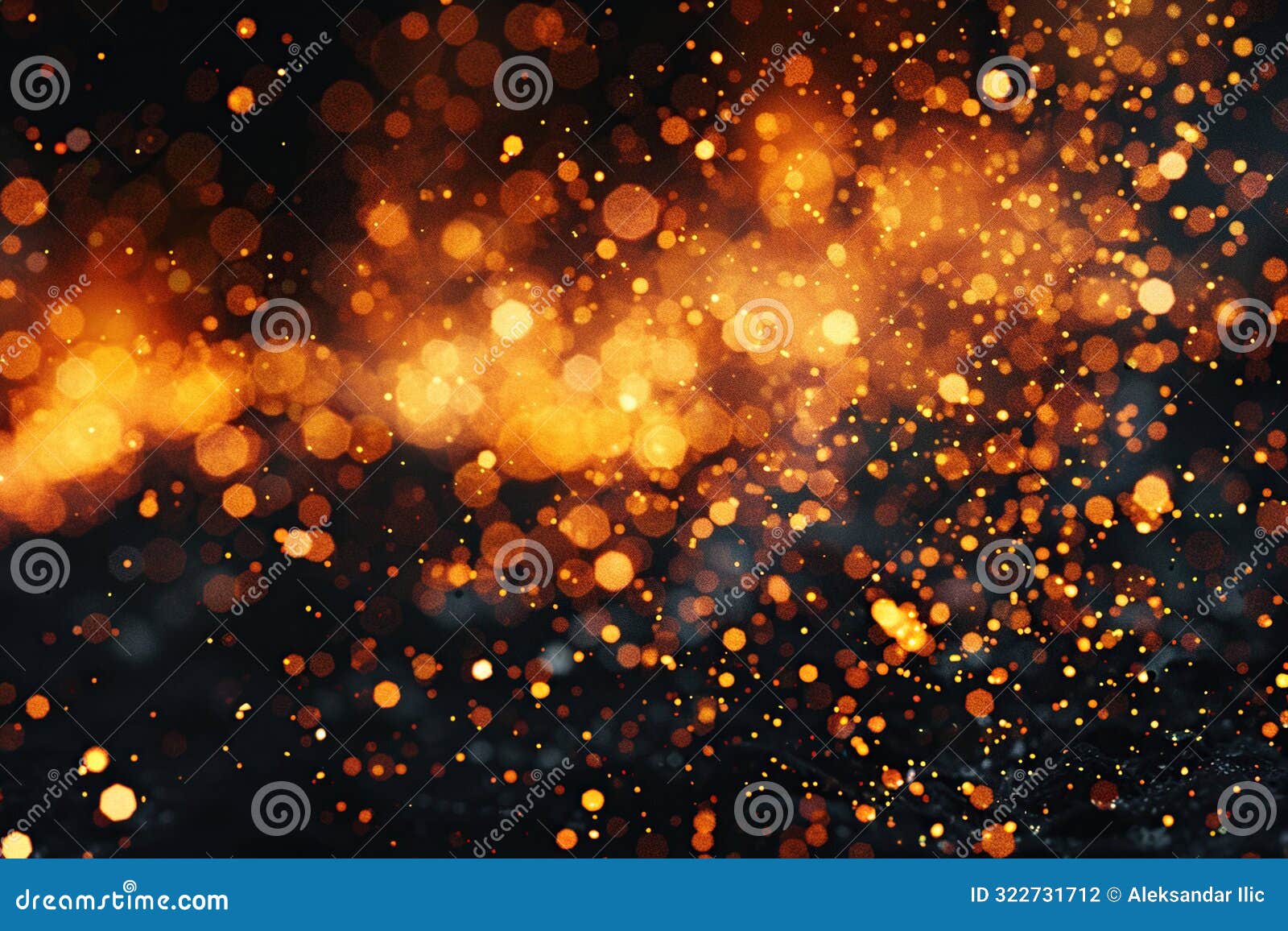 Fire, Flames, Embers, Smoke and Particles Background. Generative Ai ...