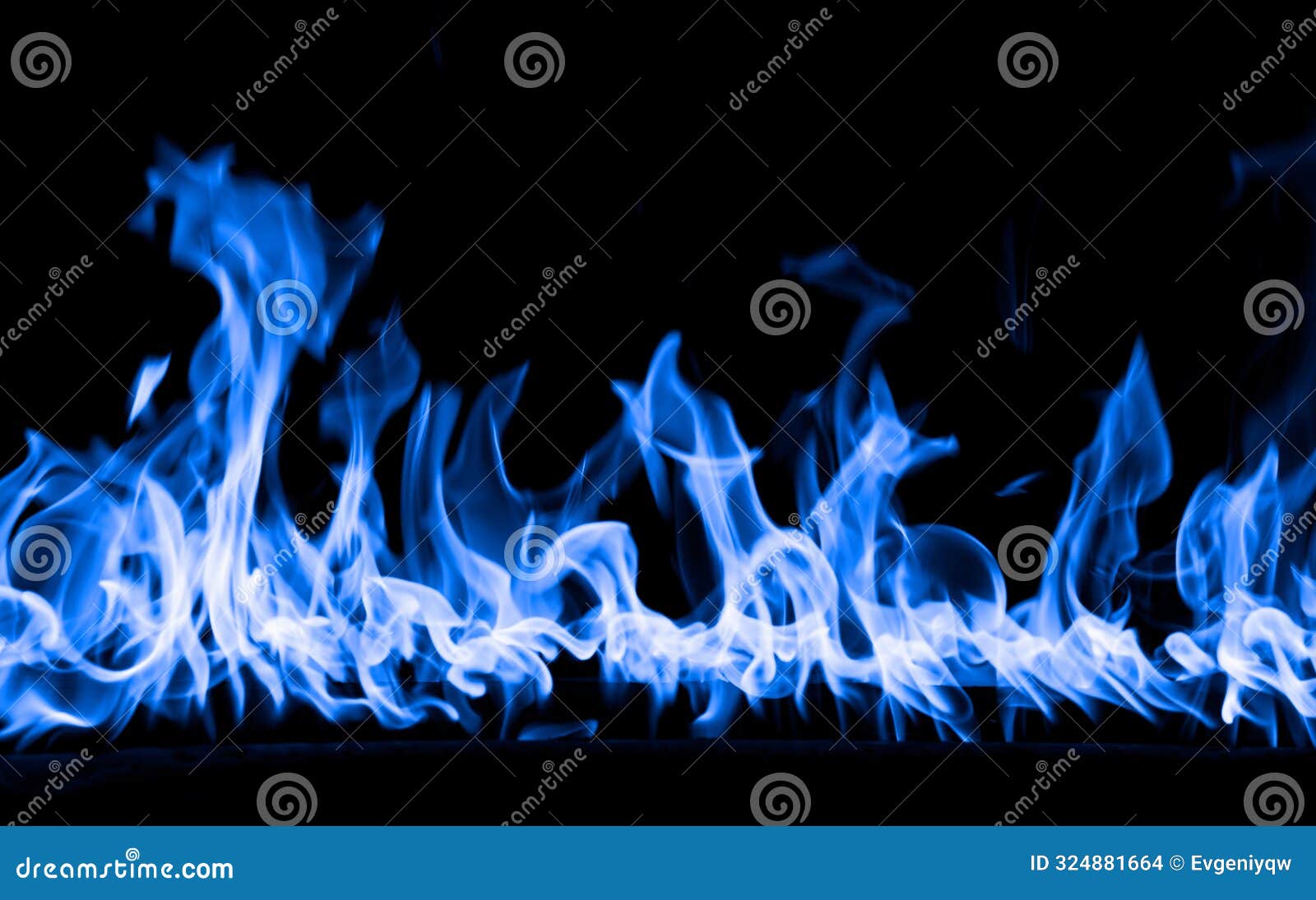 Fire Flames. Hellflame, Devil S Mouth. Fire Banner. a Background of ...